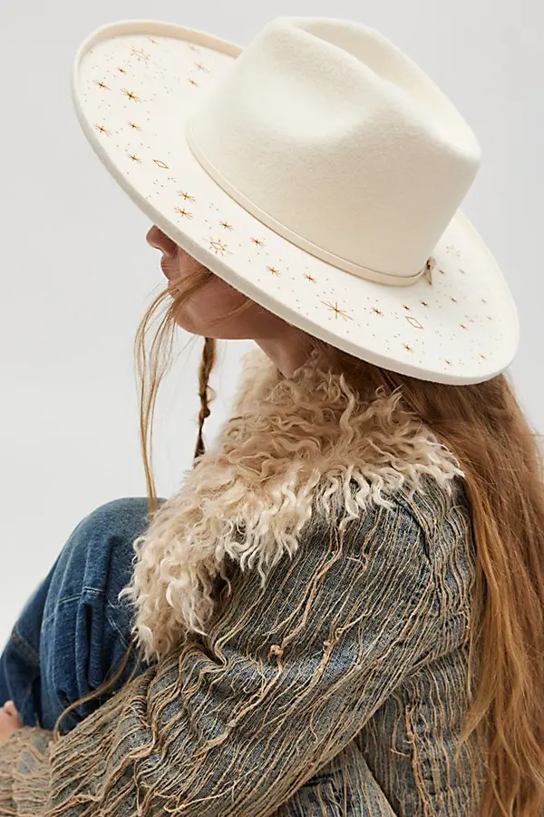 MOSSANT Under The Moon And Stars Hat - Ivory