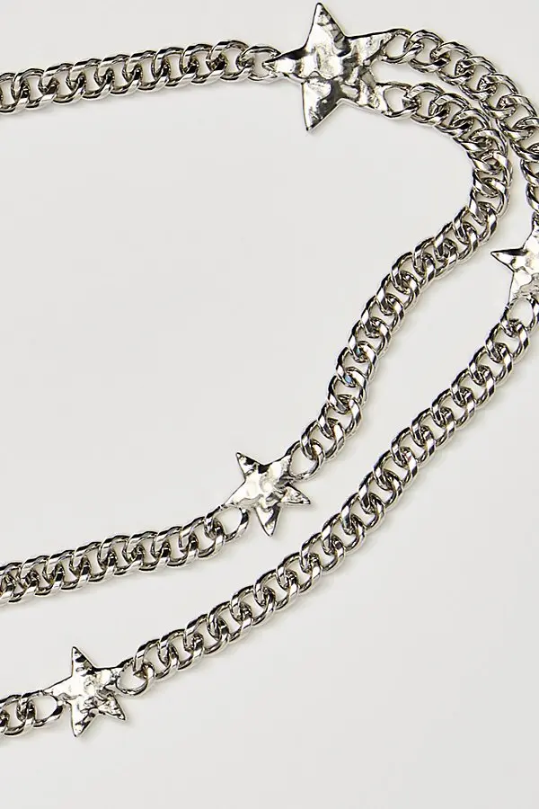Free People Star Shine Chain Belt