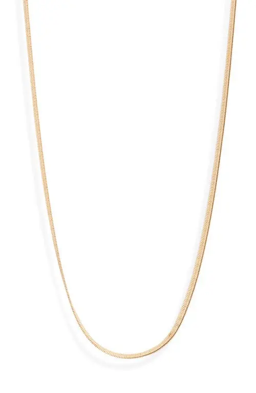SET & STONES Farrah Snake Chain Necklace - Gold