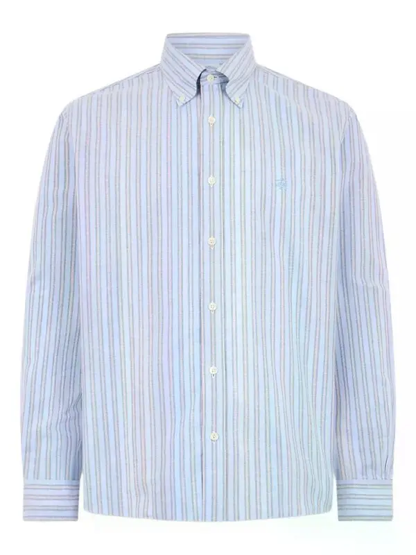 Brooks Brothers Striped-pattern Shirt - Blue