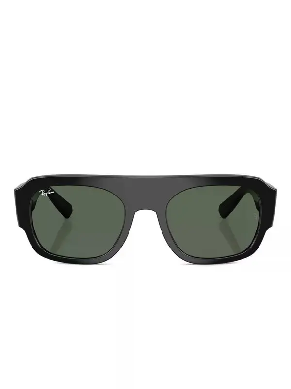 Ray-ban Shield-frame Sunglasses - Black