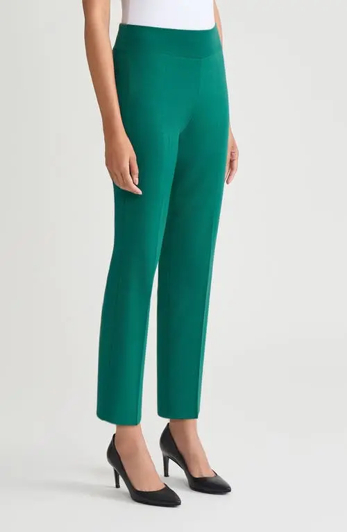 Ming Wang Pull-on Knit Ankle Pants