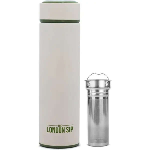 LONDON SIP Infuser Bottle 16oz - Safari Beige