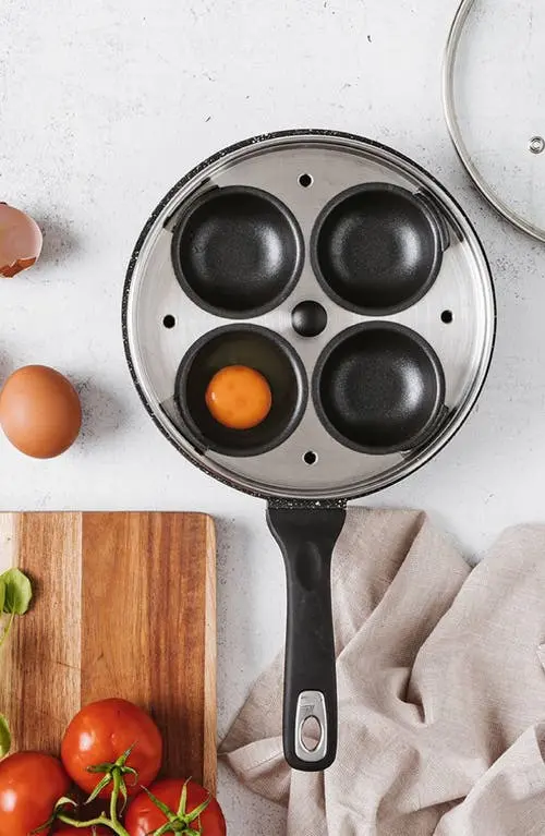 CUISINE::PRO Granite 4-egg Poacher With Lid 1.4qt