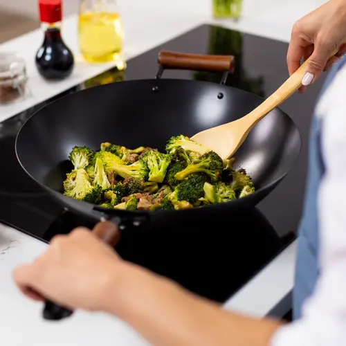 JOYCE CHEN Carbon Steel Ceramic Nonstick Wok