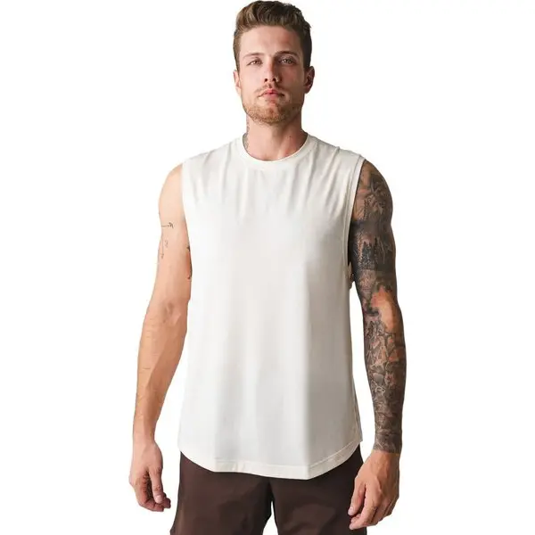 VITALITY Adapt Crewneck Sleeveless Top - Oat