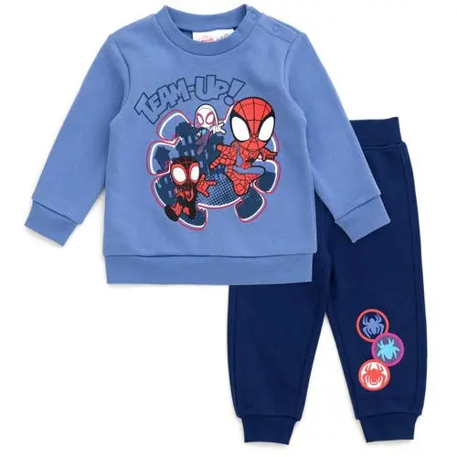 MARVEL Spider-man Fleece Set - Spider-man Blue