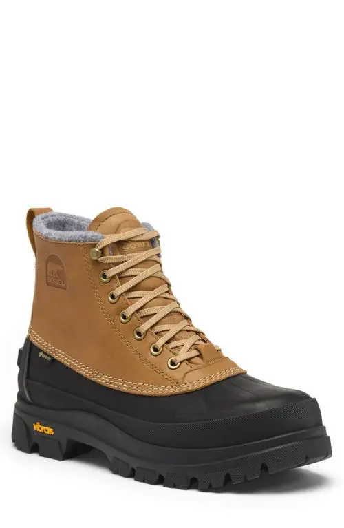 Sorel Daystorm Horizon Gore-tex Weatherproof Boot - Caribou Buff/black