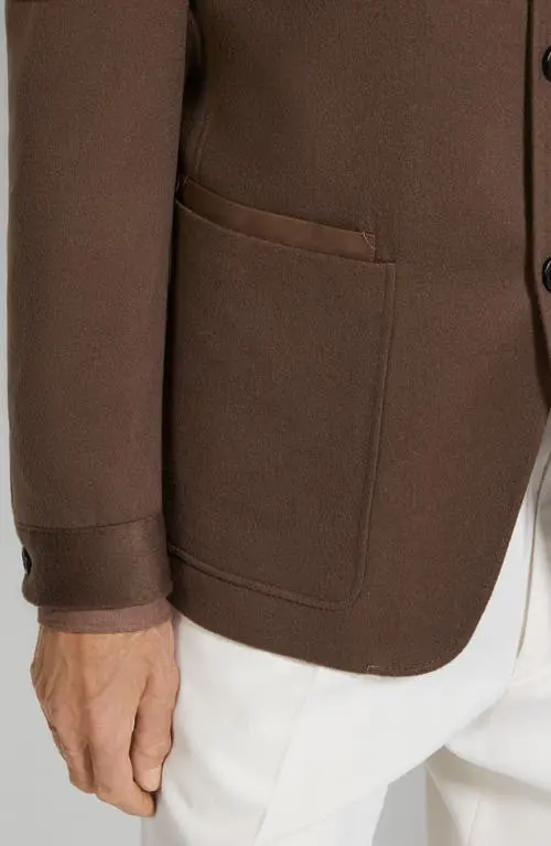 Zegna Oasi Cashmere Il Conte Jacket - Brown