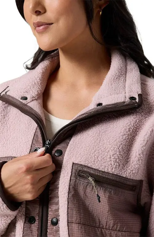 BACKCOUNTRY Wander Pile-fleece Jacket - Bark