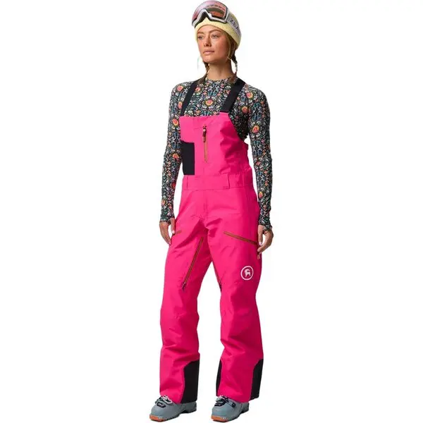 BACKCOUNTRY Cottonwoods Gore-tex Shell Bib Pant - Pink Glo