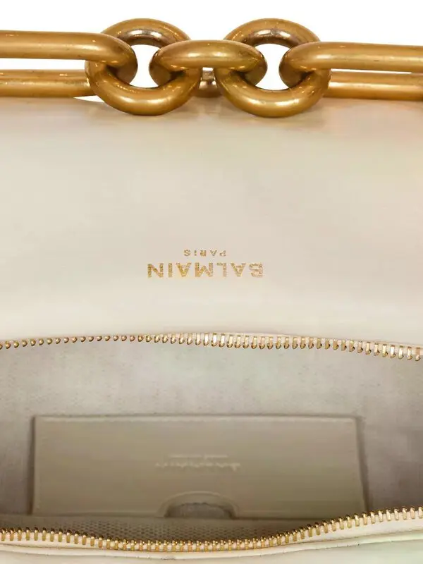Balmain Leather Shoulder Bag