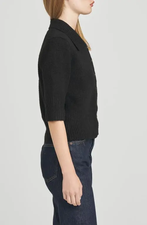 WAYF Harlow Cardigan - Black
