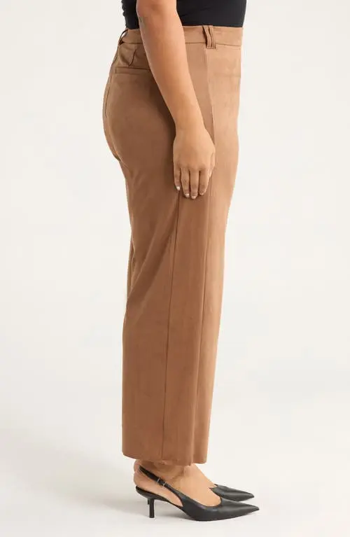 Lyssé Vionette Faux Suede Wide Leg Pants