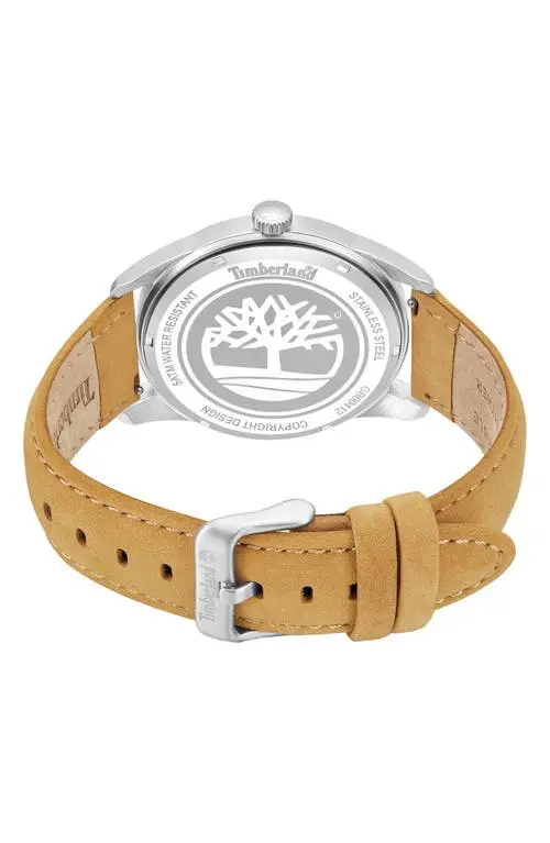 Timberland Northbridge Leather Strap Watch