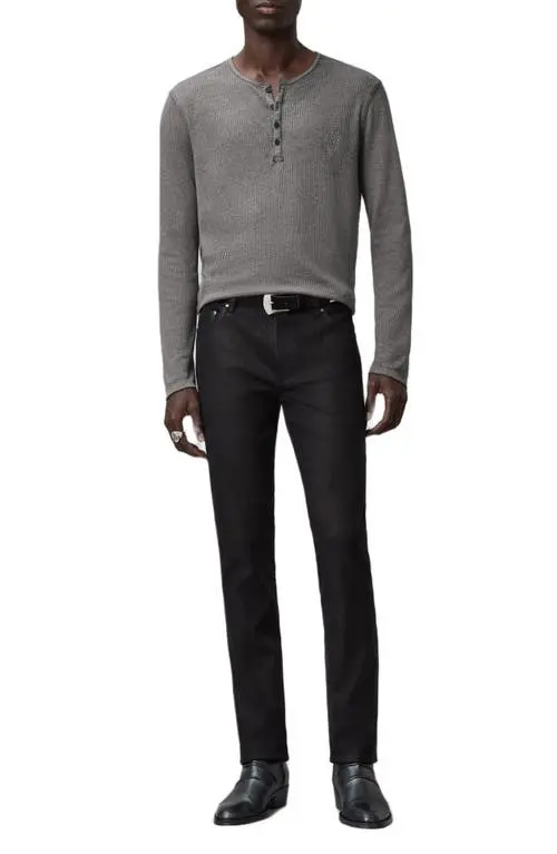 John Varvatos Klaus Burnout Rib Henley