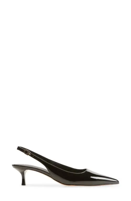 Mango Mona Slingback Pumps - Black