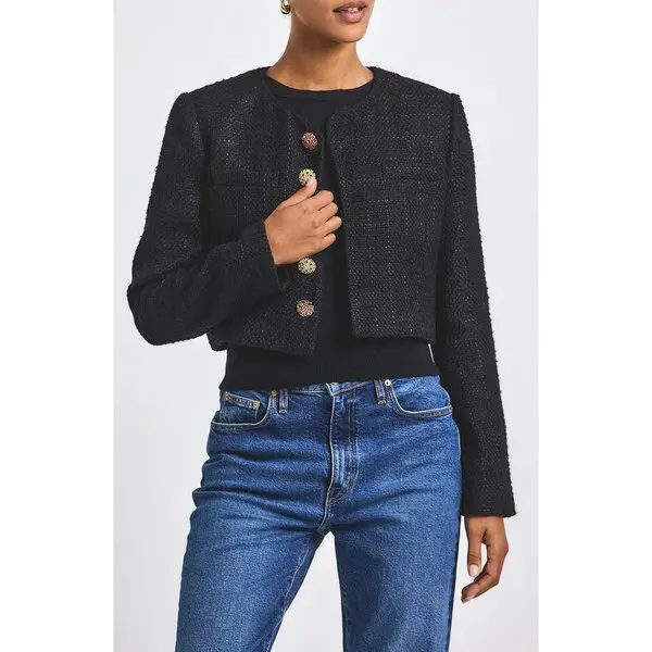 Derek Lam 10 Crosby Juliette Tweed Jacket