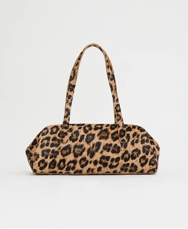 MANSUR GAVRIEL Helios Shoulder Bag - Leopard Pony Hair