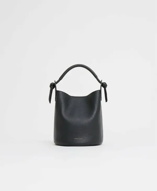 MANSUR GAVRIEL Mini Fortuna Bucket Bag - Black