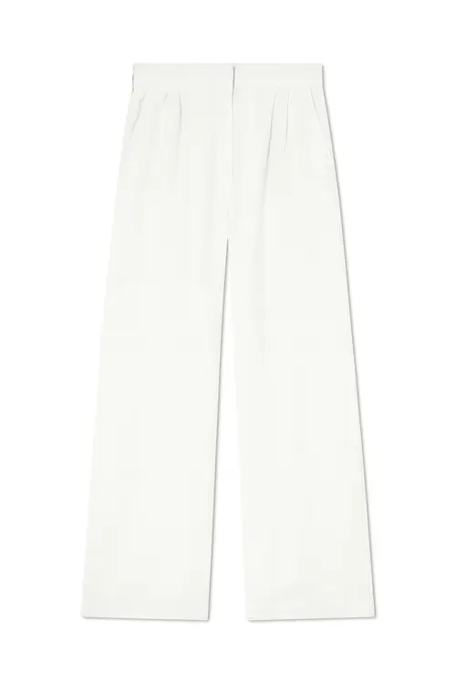 VIR VITA Marina Linen Trouser - White