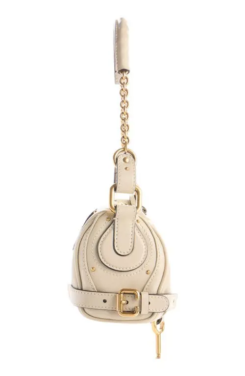 Chloé Small Paddington Leather Shoulder Bag - Cloudy Cream