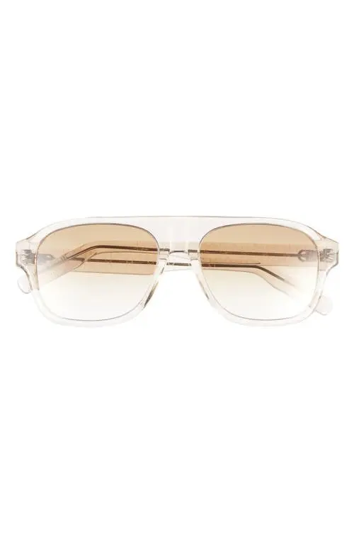 Dior Cd Icon A1i 55mm Gradient Pilot Sunglasses - Beige/other/gradient Brown