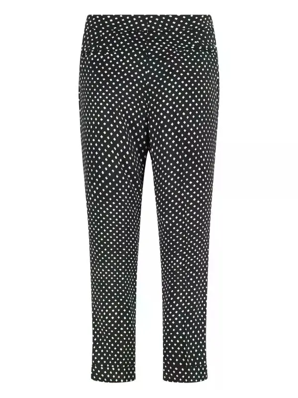 Etro Polka-dot Cropped Trousers