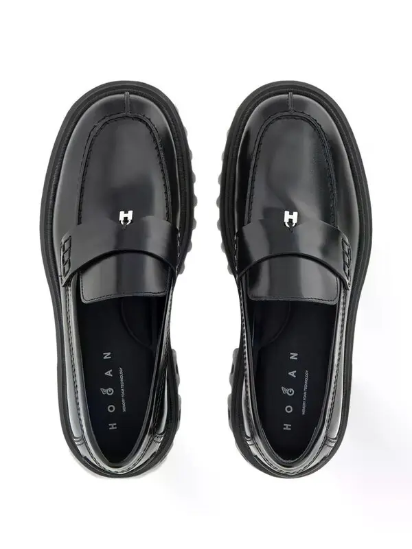 Hogan Leather Loafers