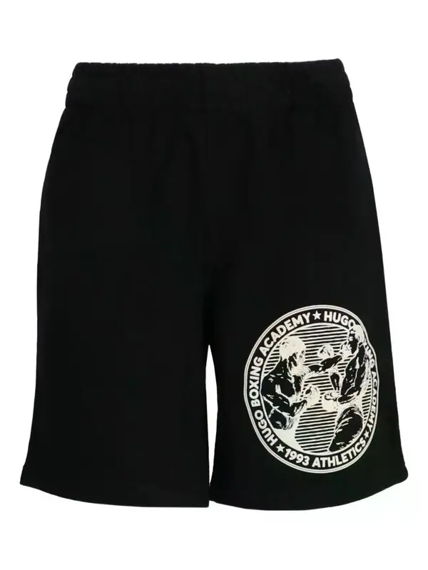 Hugo Logo Cotton Shorts