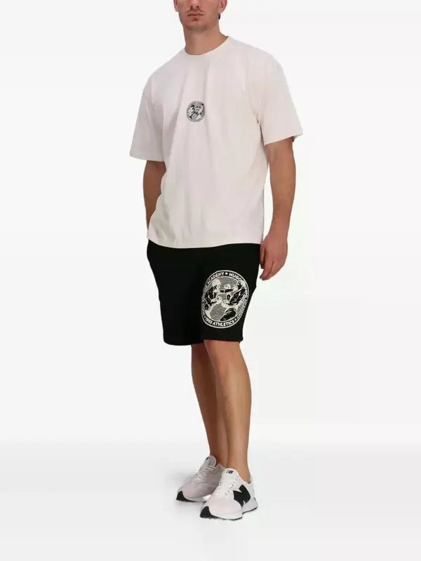 Hugo Logo Cotton Shorts