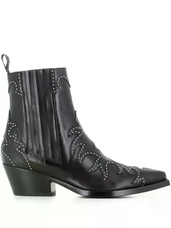 Sartore 50mm Studded Leather Boots