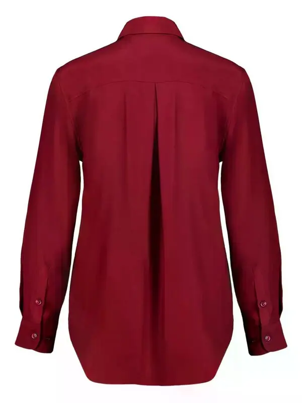 PAULA Button-up Shirt - Red