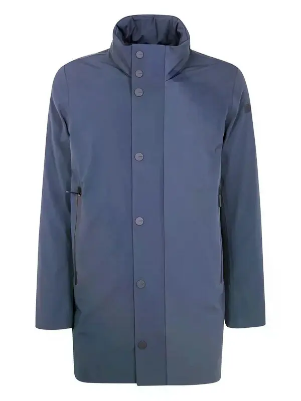 RRD Logo-plaque Coat With Button Fastening - Blue