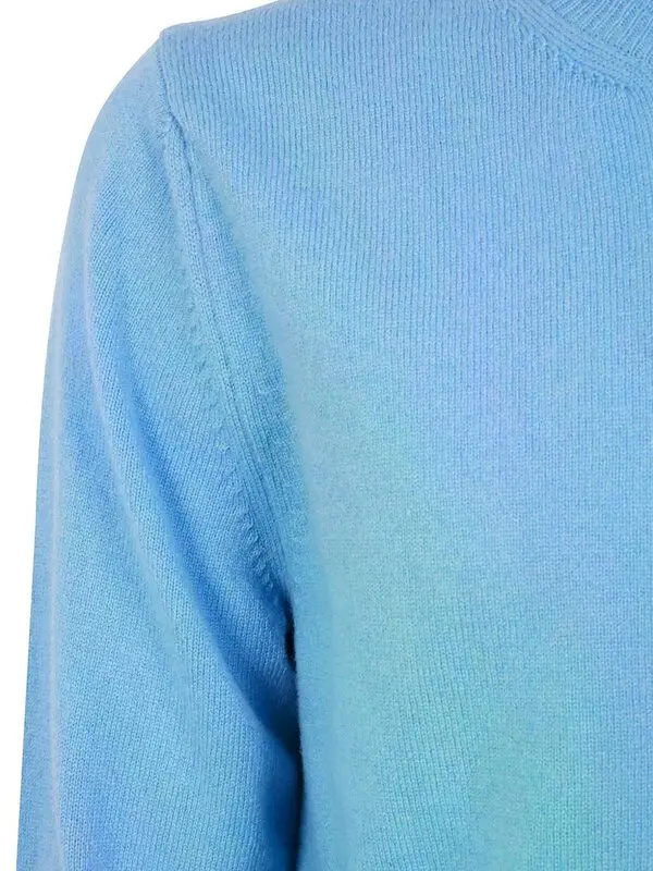 Comme Des Garçons Crew-neck Wool Sweater - Blue