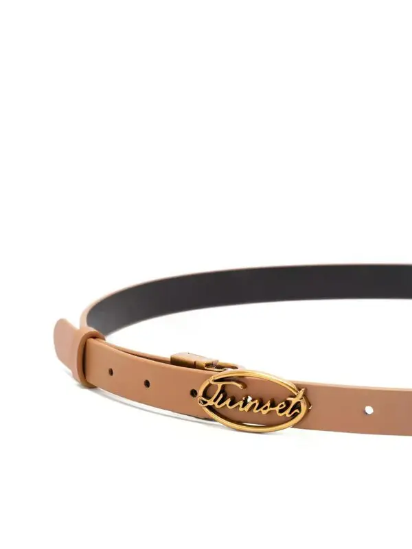 TWINSET Logo-plaque Belt