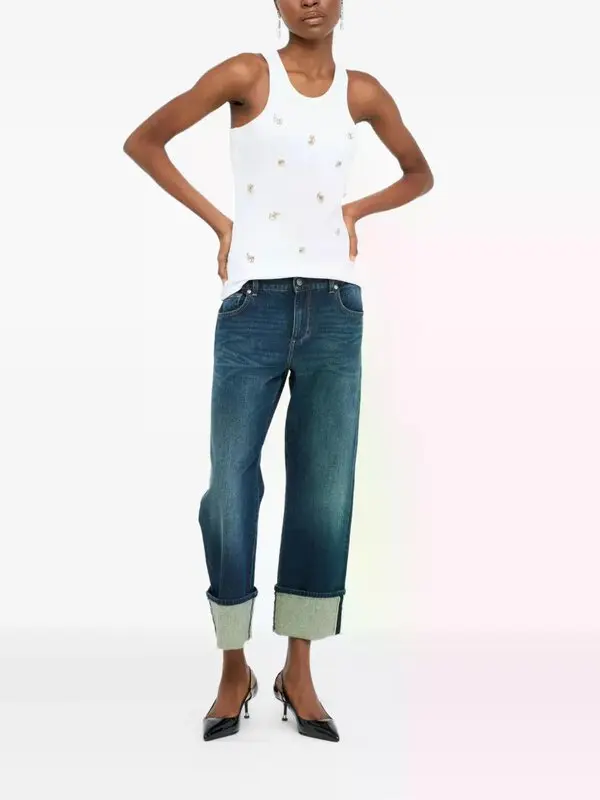 Liu Jo Turn-up Hem Jeans