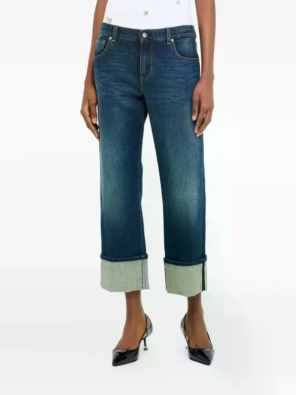 Liu Jo Turn-up Hem Jeans