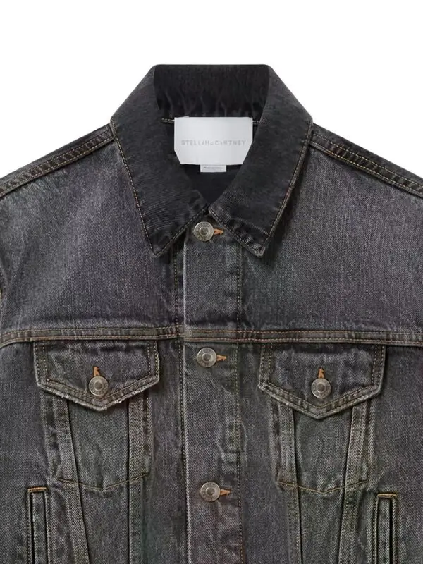 Stella McCartney Double-layered Denim Trucker Jacket