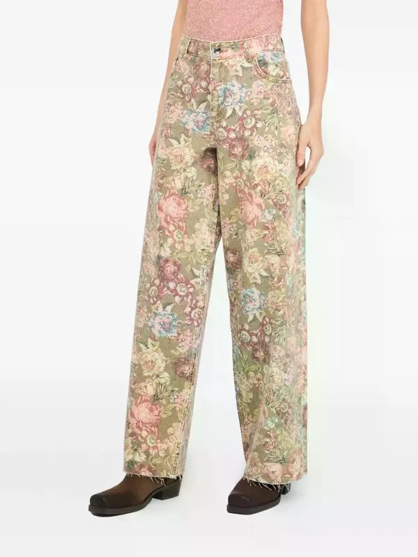 Liu Jo Floral-print Trousers