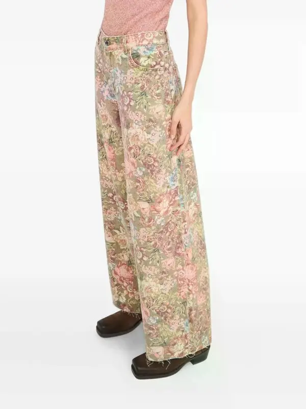 Liu Jo Floral-print Trousers