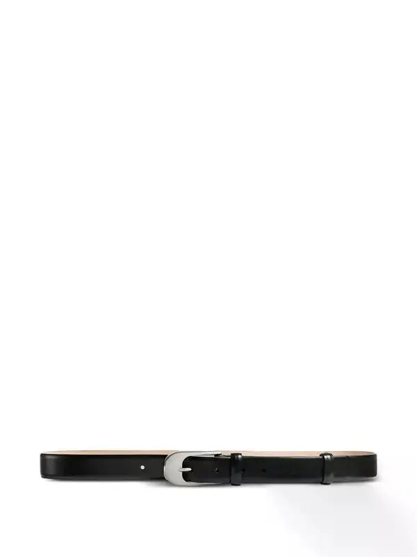 Khaite Leather Belt - Black