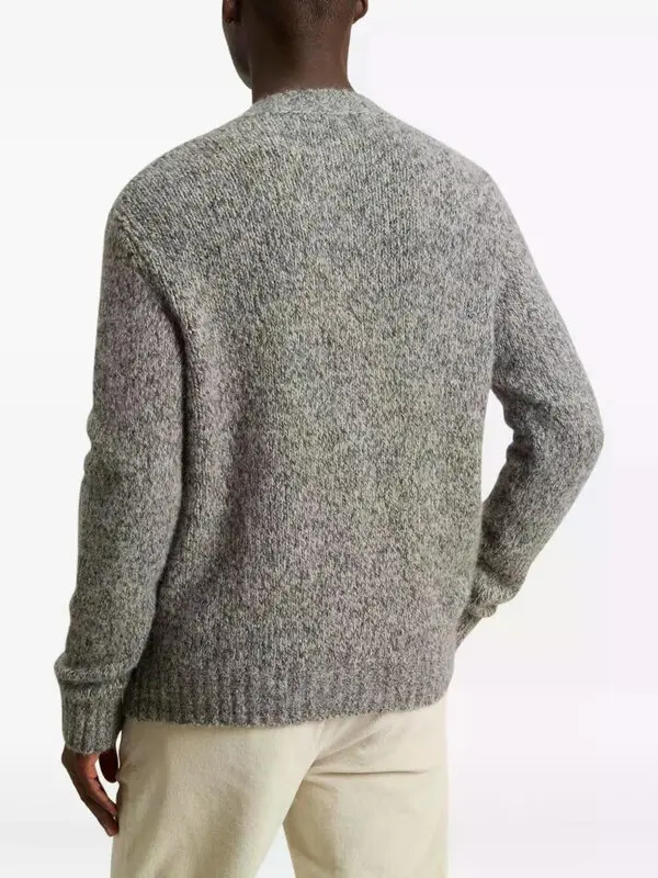 Woolrich Alpaca Wool-blend Speckled Cardigan