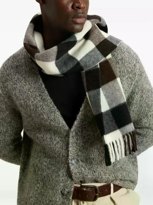Woolrich Alpaca Wool-blend Speckled Cardigan