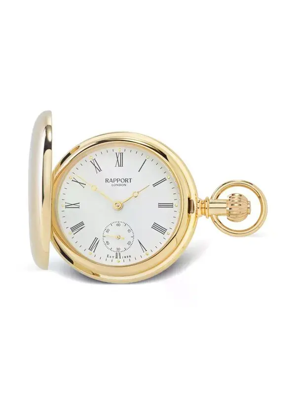 RAPPORT LONDON Double Hunter Pocket Watch