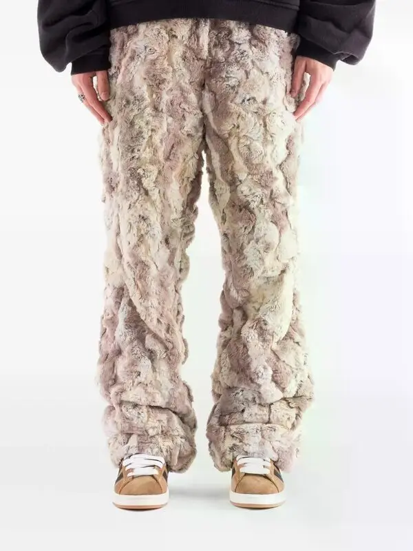 ERL Faux-fur Trousers