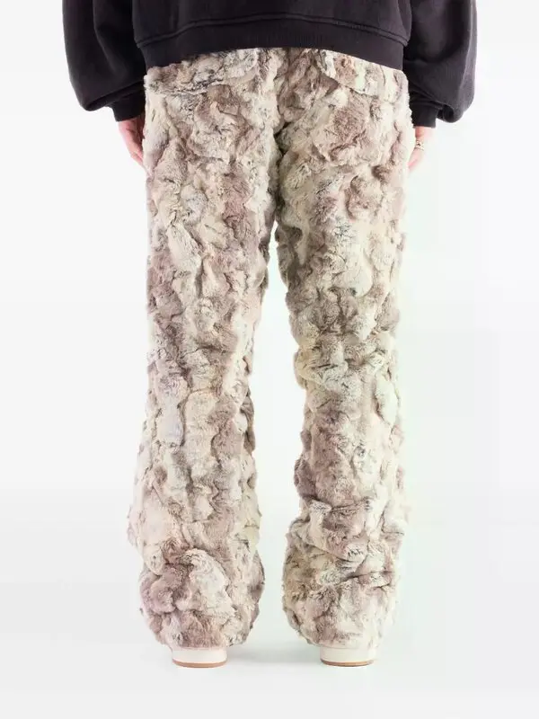 ERL Faux-fur Trousers