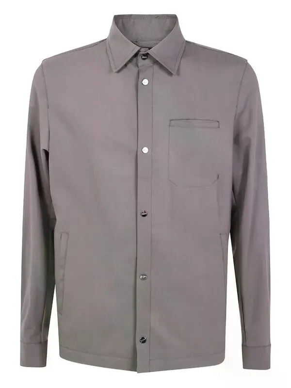 Herno Button-fastening Shirt Jacket