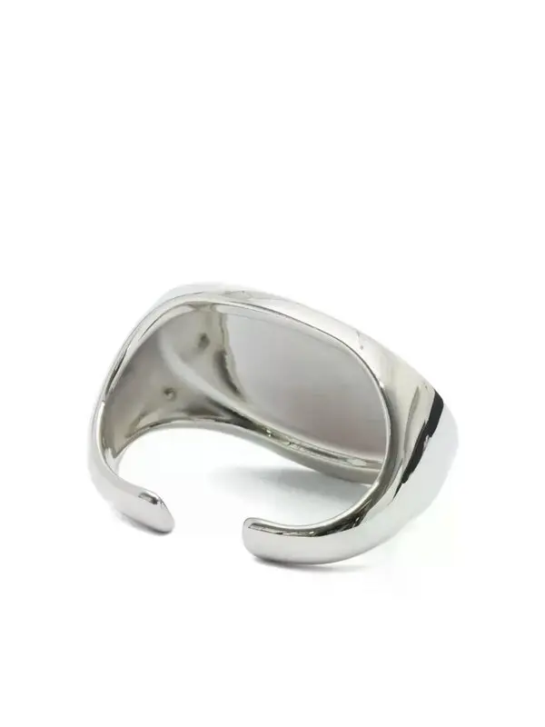 MAISON MARGIELA Oval Ring - Silver