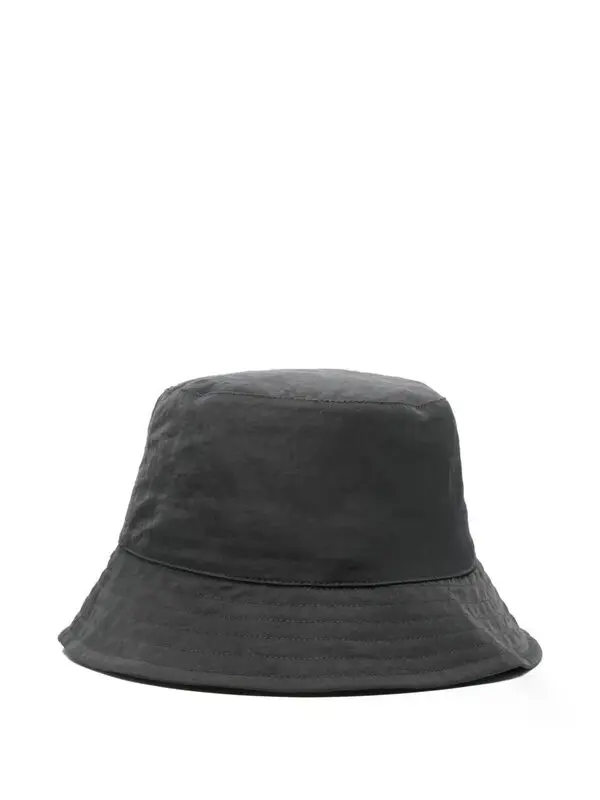 AMI Paris De Coeur-logo Bucket Hat - Grey